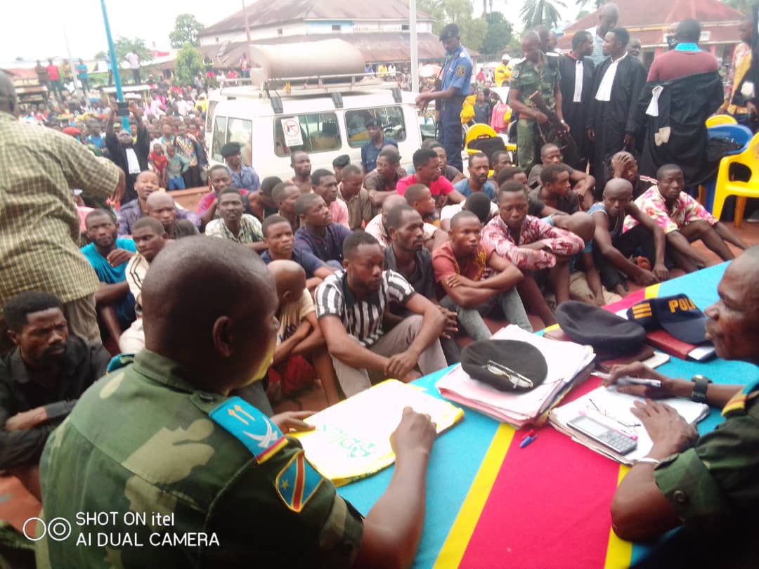 RDC-Équateur : 52 malfaiteurs en attente du transfèrement à la prison d ...